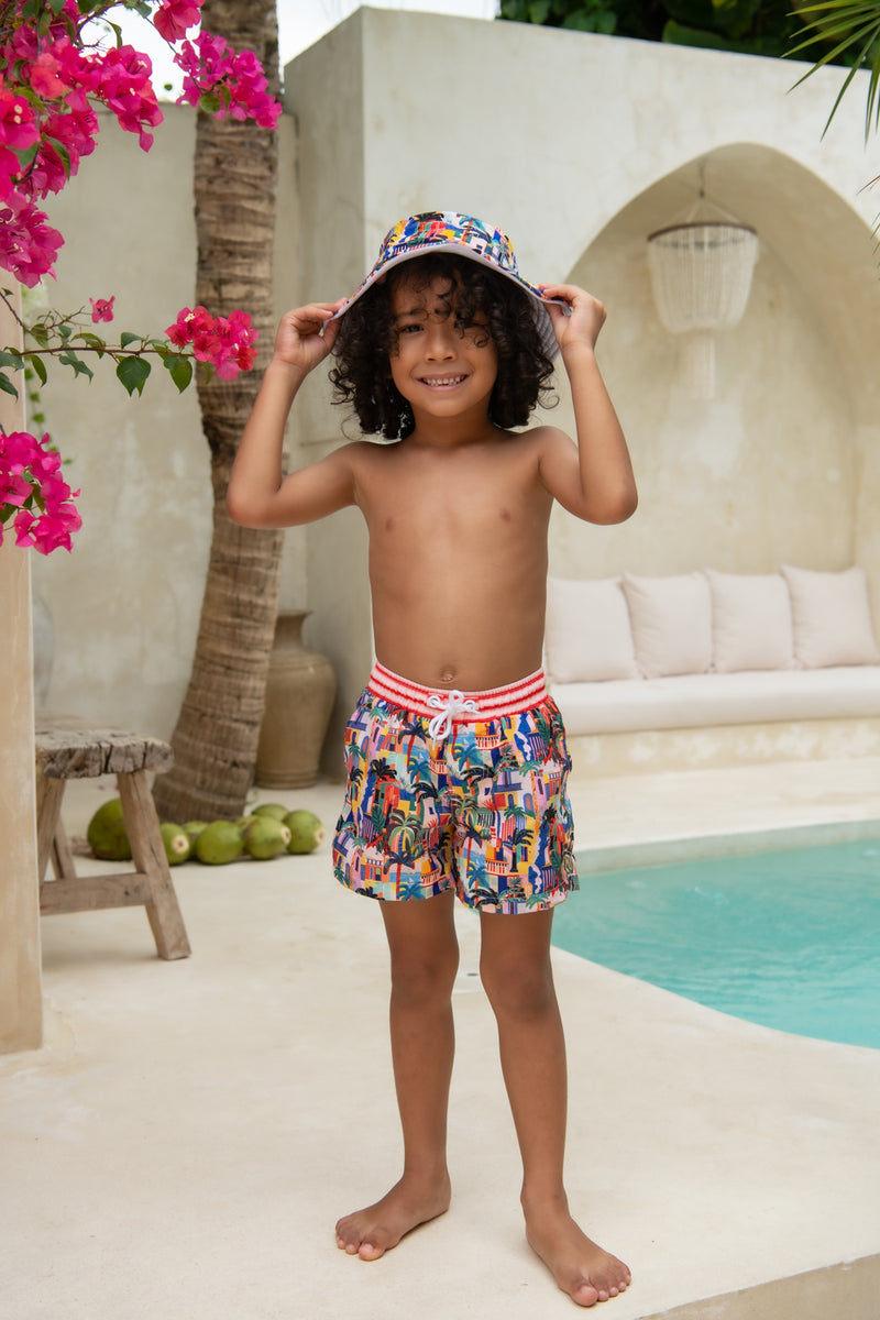 Daisy Swim Hat - Havana Day – Infamous Swim US