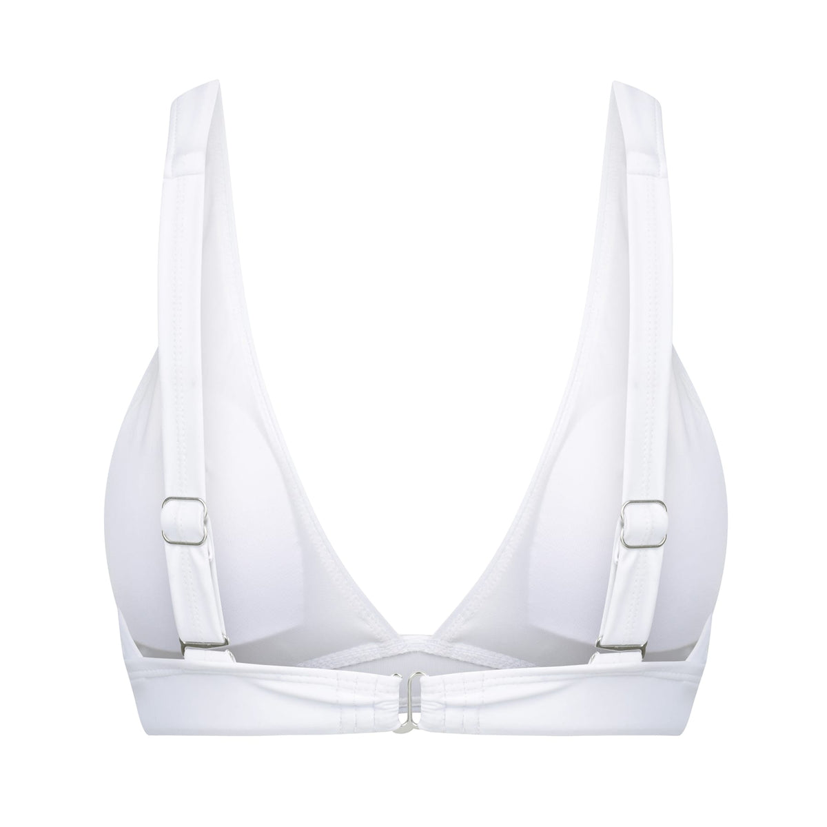 Lola Triangle Top - Fresh White
